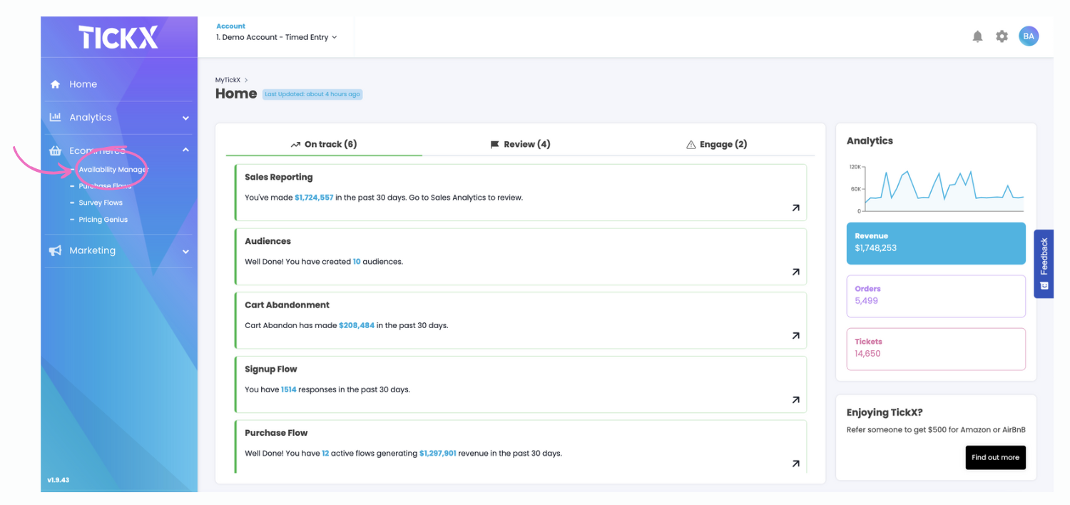 TickX Availability Manager – TickX
