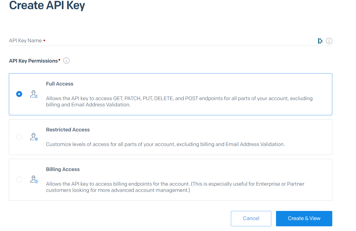 SendGrid Audience – TickX