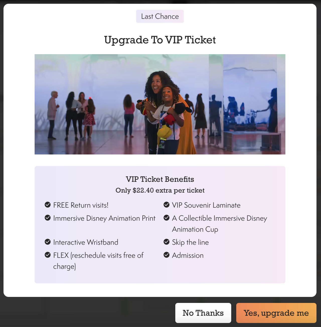 Ticket Upgrades and recommendations – TickX