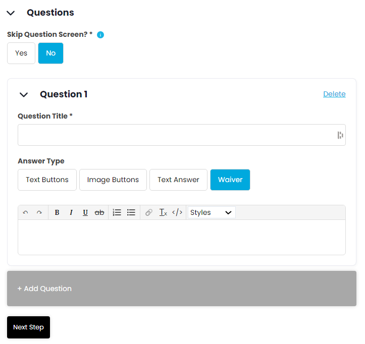 Survey & Sign-Up Builder – TickX